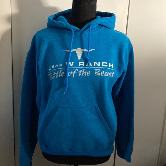 Gildan | Tops | J Bar Ranch Hoodie | Poshmark